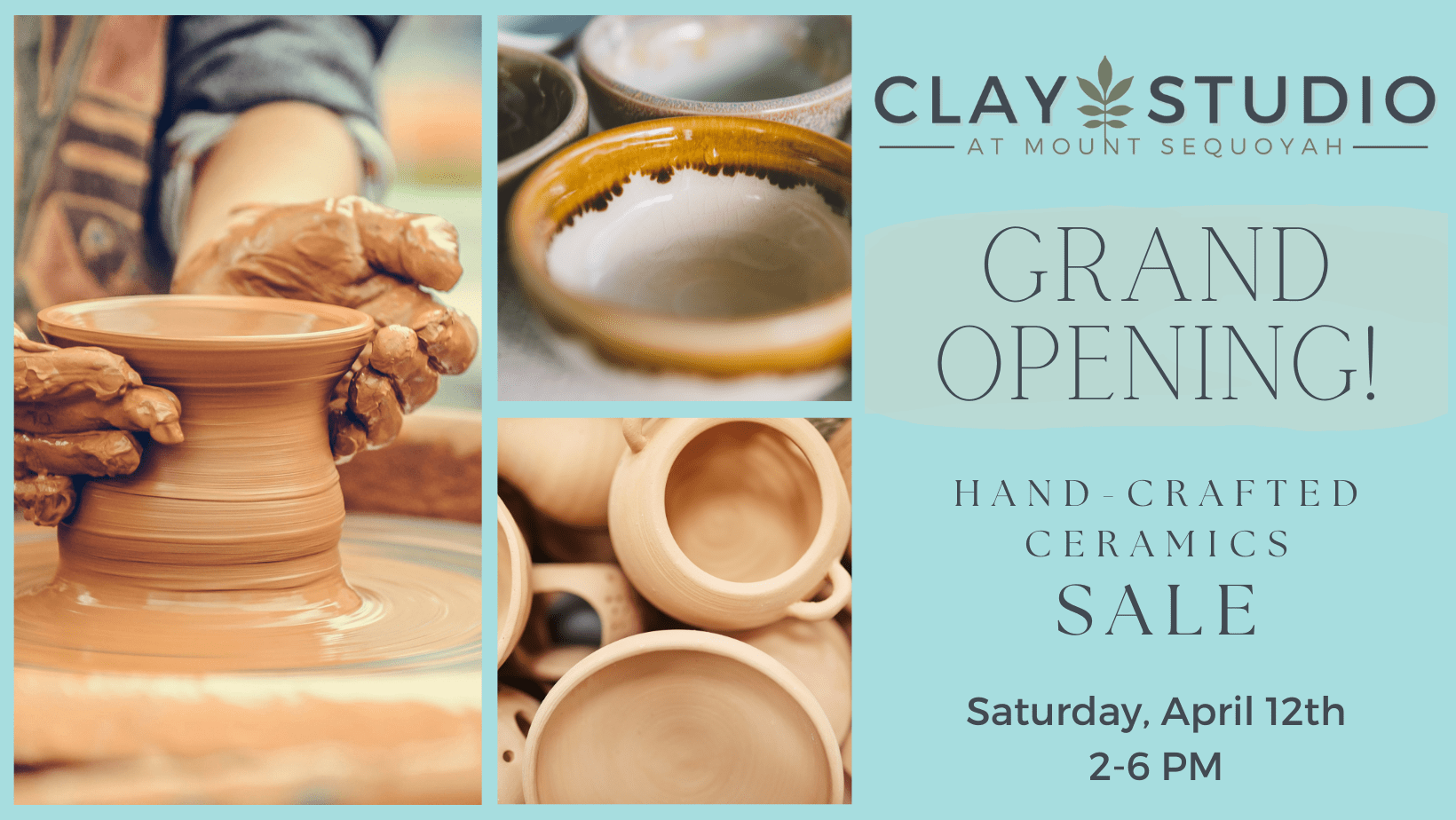 Grand Opening of Expanded Clay Studio